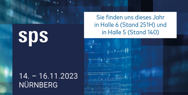 inray auf der SPS in Nürnberg: 14.-16.11. am Stand 251H in Halle 6